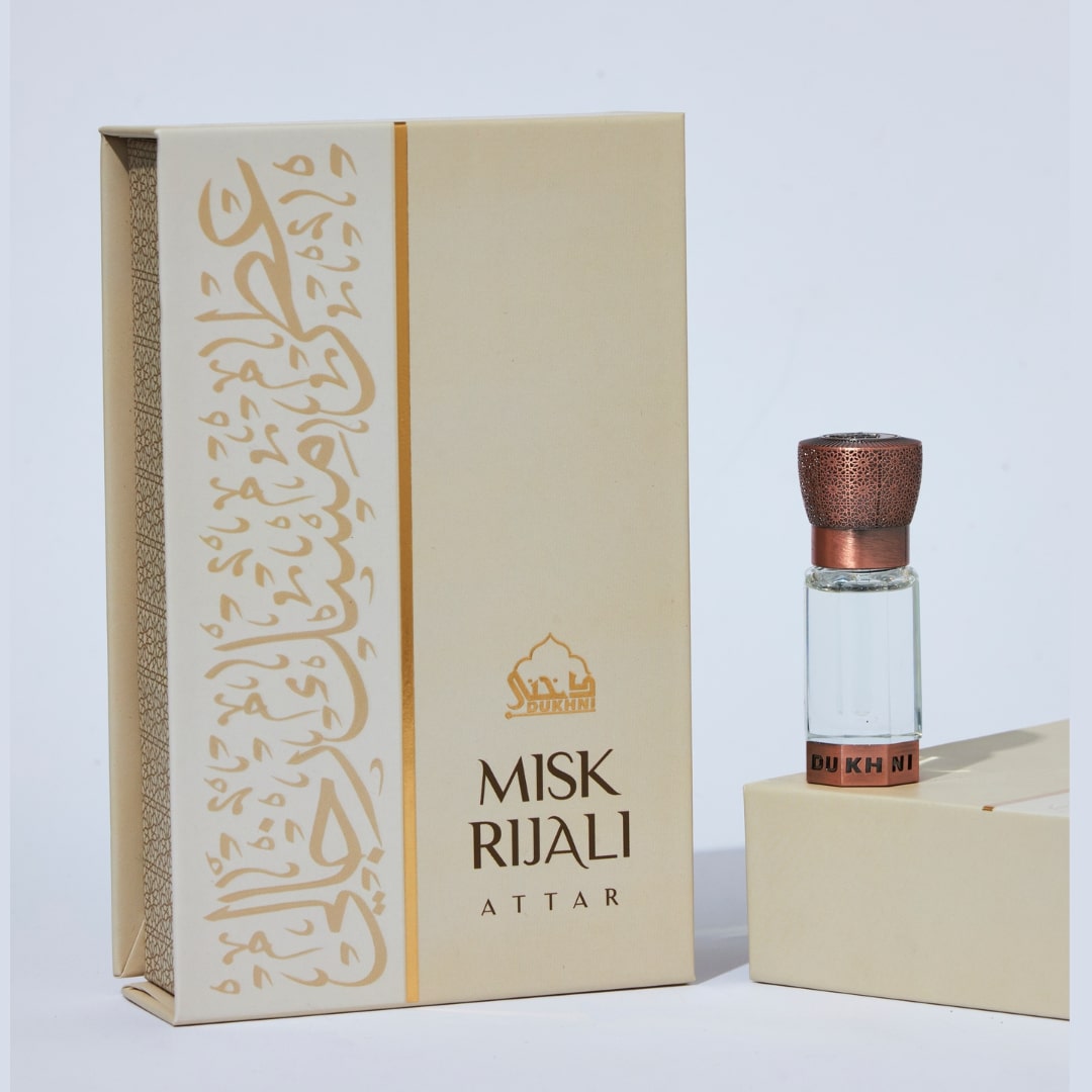 Misk Rijali Attar Oil - 6ml Pure Extract Perfume with Warm, Sweet Notes ...