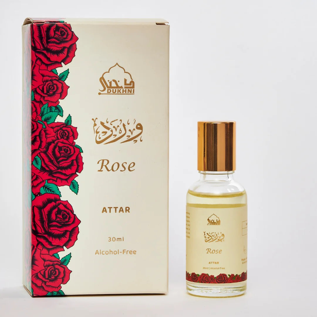 Rose Attar Oil 30ml - Elegant & Refreshing | Dukhni Canada – Dukhni ...